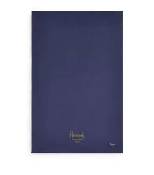 Harrods Cotton Britannia Tea Towel - Navy