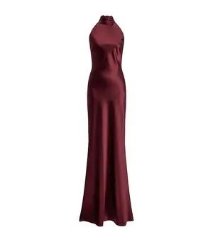 Ralph Lauren Chilton Maxi Dress - Red