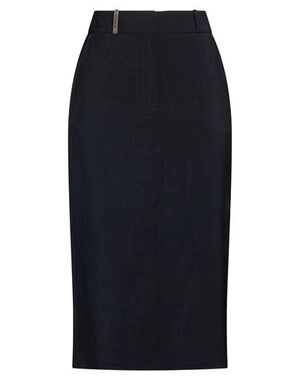 Peserico Midi Skirt Midnight Size Virgin Wool, Elastane