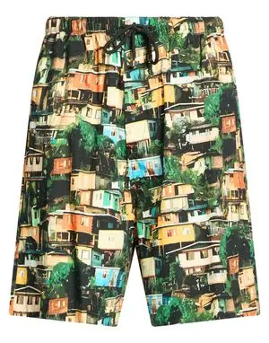 LANEUS Shorts & Bermuda Shorts Size Cotton, Elastane