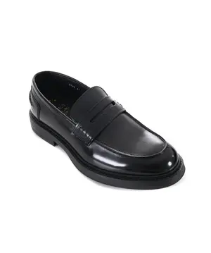 DOUCAL'S Round-toe Loafers