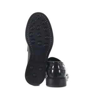 DOUCAL'S Round-toe Loafers