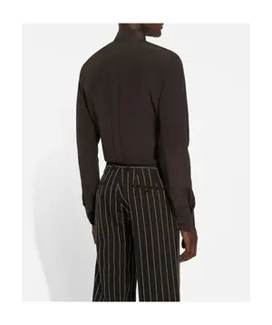 Dolce & Gabbana Long-sleeve Silk Shirt
