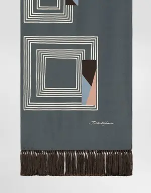 Dolce & Gabbana Geometric Scarf