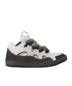 LANVIN Mid-top Chunky Lace-up Sneaker - Black