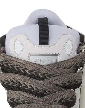 LANVIN Mid-top Chunky Lace-up Sneaker
