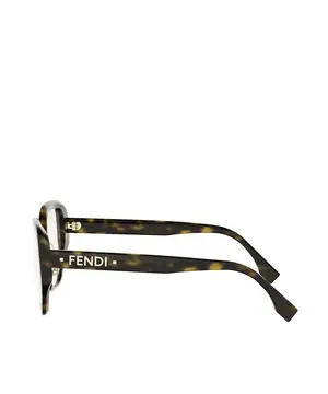 Fendi Geometric Frame Glasses