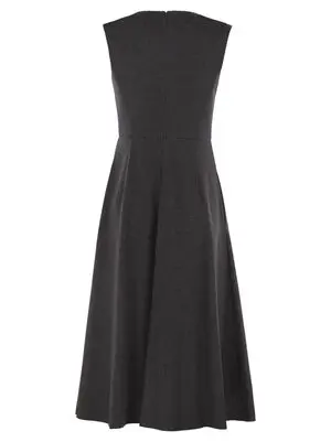 Max Mara Mstcurva V-neck Midi Dress