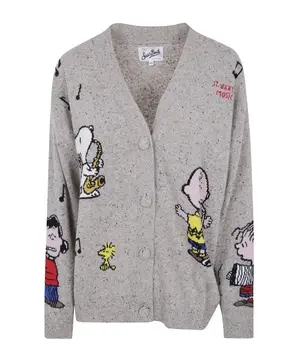 MC2 SAINT BARTH Long-sleeve Cardigan - Gray