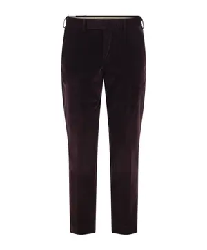 PT TORINO Casual Trousers With Belt Loops - Black