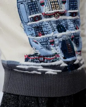Dior Embroidered Sweater