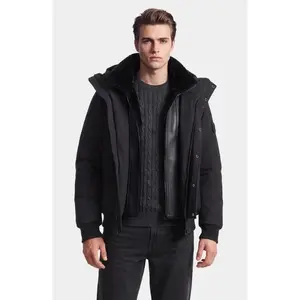 Rudsak Will Down Bomber Jacket - Black