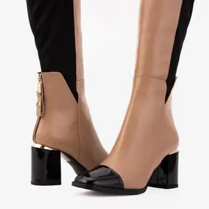 VINCI LEATHER SHOES The Verona Leather Knee High Boot