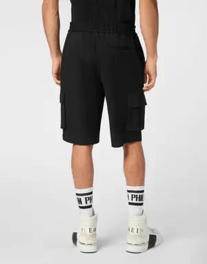 Philipp Plein Cargo Shorts Racing Club