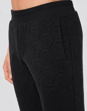 Philipp Plein Padded Biker Joggers Monogram