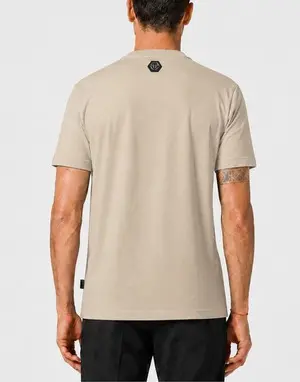 Philipp Plein Round Neck T-shirt Plein Space - Beige