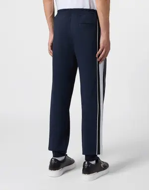 Philipp Plein Jogger Pants Logo Stripe
