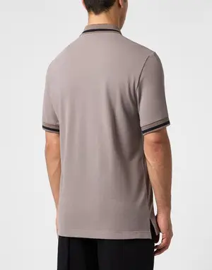 Philipp Plein Polo T-shirt Logo - Beige