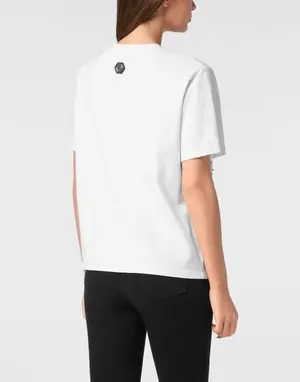 Philipp Plein T-shirt Fit Hexagon - White