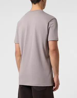 Philipp Plein Round Neck T-shirt Neck Logo