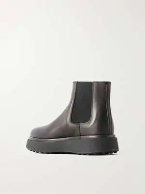 TOD'S Gomma 30 Leather Ankle Boots