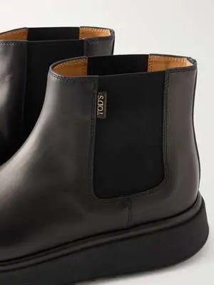 TOD'S Gomma 30 Leather Ankle Boots