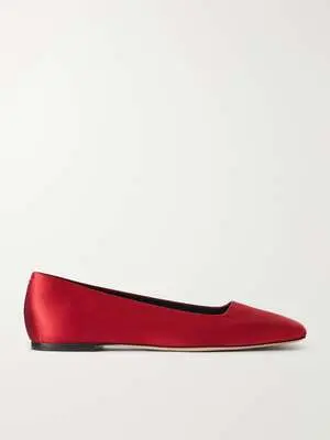AeydĒ Satin Ballet Flats