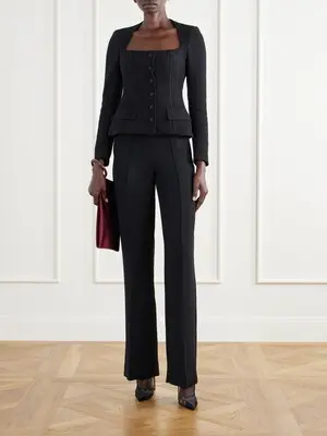 Dolce & Gabbana Bustier Tweed Jacket