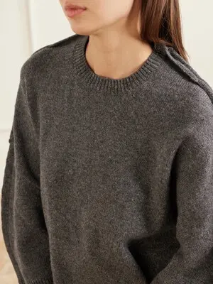 Comme Des Garçons Peplum Wool Sweater