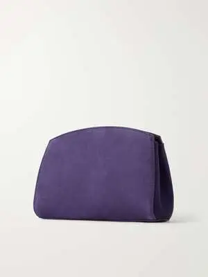 LIFFNER Pushlock Suede Clutch