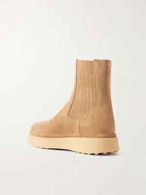 TOD'S Gomma 30 Suede Ankle Boots