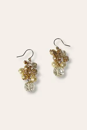 AFTERLIFE BOUTIQUE Y2k Tone Glass Bead Earrings Selected Afterlife