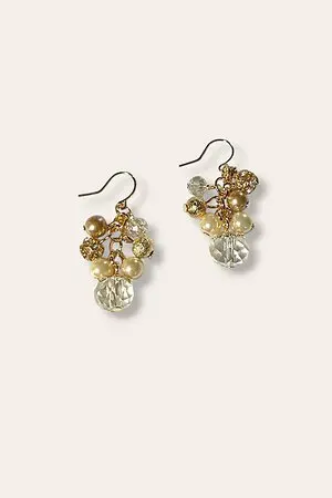 AFTERLIFE BOUTIQUE Y2k Tone Glass Bead Earrings Selected Afterlife