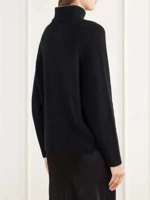Gabriela Hearst Wigman Ribbed Cashmere Turtleneck Sweater