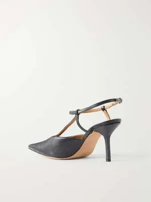 Calvin Klein Erin 75 Leather Pumps