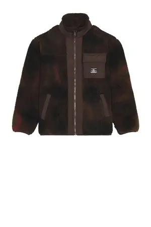 Alpha Industries Houston Relaxed Fit Sherpa Jacket In Multi