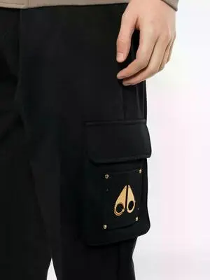 Moose Knuckles Logo-plaque Cargo Pants