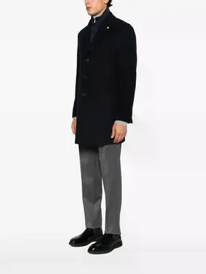 MANUEL RITZ Removable-bib Notched-lapel Coat