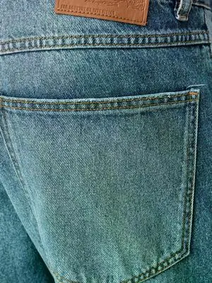 Sisley Faded Straight-leg Jeans