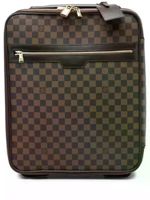LOUIS VUITTON 2012 Damier Ebene Pegase 45 Travel Bag - Brown