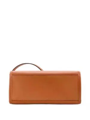 Fendi Sunshine Shopper Leather Small Tote Bag - Brown