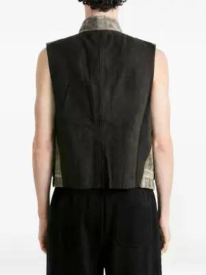ZIGGY CHEN Layered Buckled Waistcoat