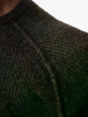 American Vintage Damsville Raglan-sleeve Ribbed-knit Sweater