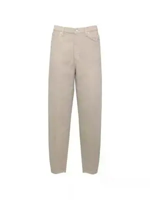 DONDUP Logo-plaque Tapered Trousers