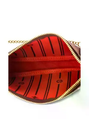 LOUIS VUITTON Pochette Accessoires Limited Edition Damier Mini Clutch Bag