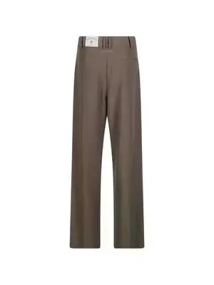 MAISON MARGIELA Pleated Straight-leg Trousers