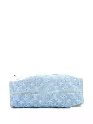 LOUIS VUITTON Let Go Monogram Denim Pm Tote Bag
