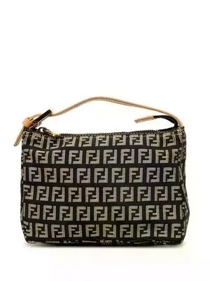Fendi 2000-2010 Zucchino Canvas Handbag