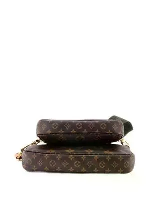 LOUIS VUITTON Multi Pochette Accessoires Monogram Canvas Crossbody Bag