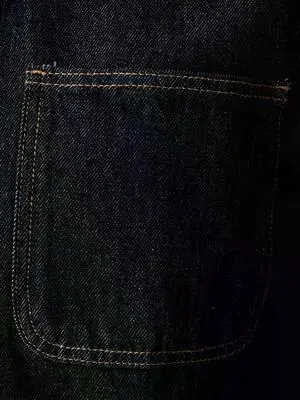 Sisley Chest-pocket Denim Shirt Jacket